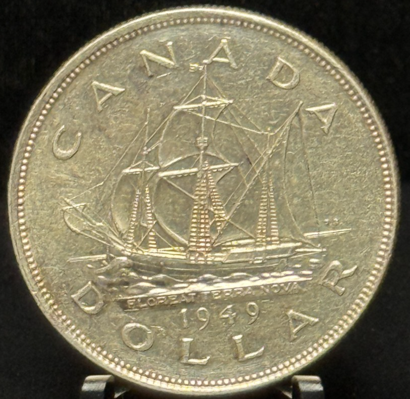 1949 Canada Newfoundland One Dollar S$1 Silver Coin | eBay