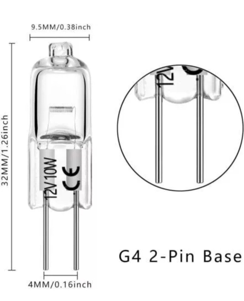 Halogen Bulbs G9/G4 Capsule 10W 18W 20W 25W 28W 33W 40W 60W Lamp Light ...