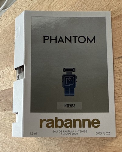 Paco Rabanne Phantom Intense Eau De Parfum Intense Sample Spray 1.5ml/0 ...