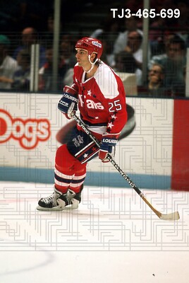 Jason Woolley 1993 - Washington Capitals - 35mm color slide - TJ3-465 ...