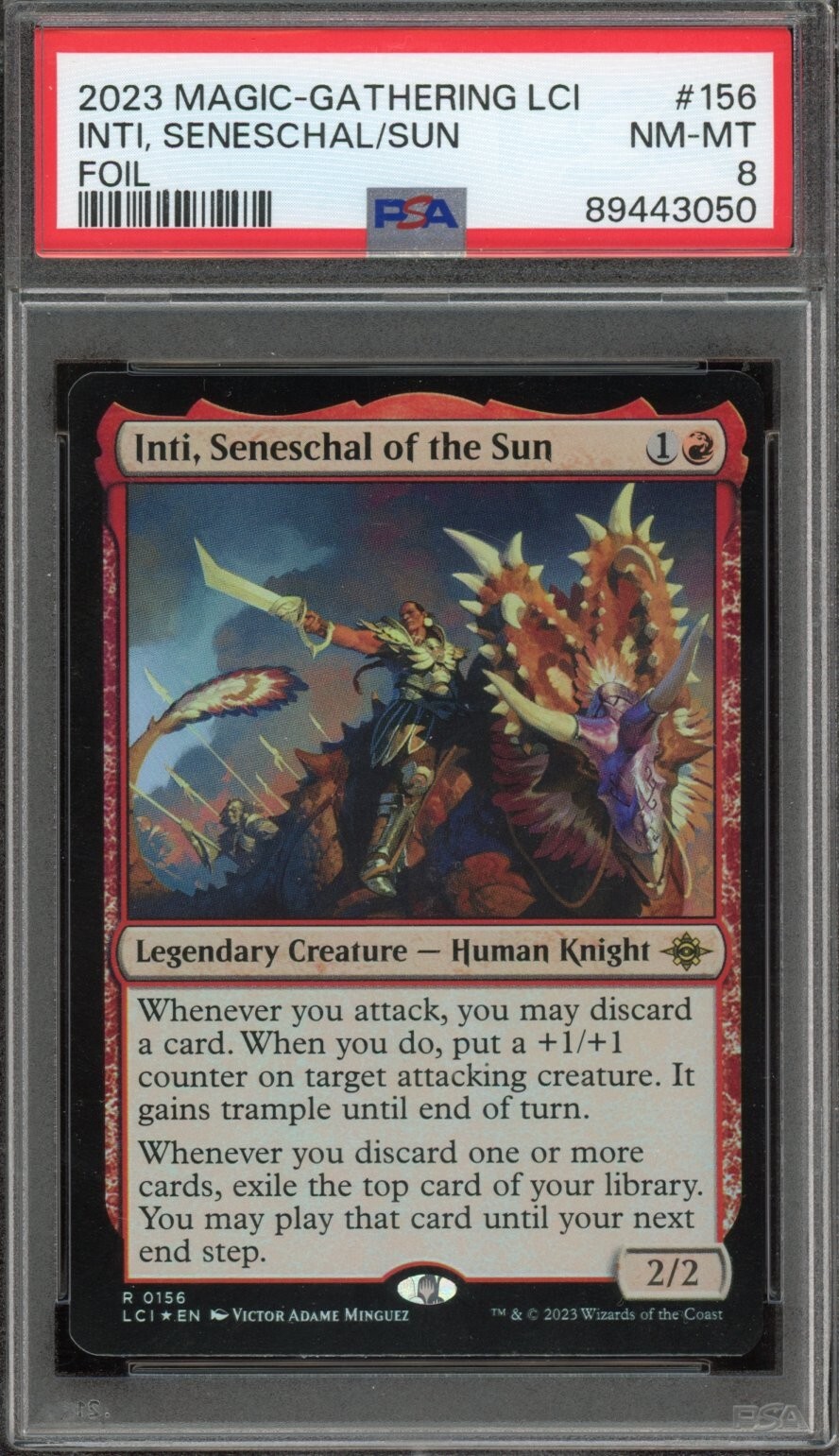 2023 MTG Inti, Seneschal Of the Sun PSA 8 Foil | eBay
