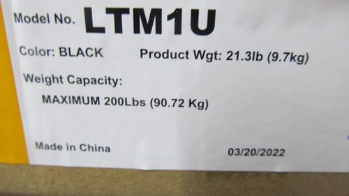 Chief Large Fusion Micro-Adjustable Tilt Wall Mount Panel Black - LTM1U ...