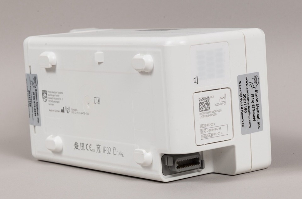 Philips IntelliVue MX100 Monitor 867033 - ECG, NBP, TEMP, PRESS2 ...