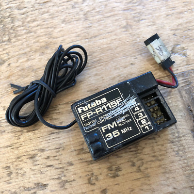 FUTABA FP-R115F 5-CHANNEL RECEIVER 35 MHz FM PPM AIRCRAFT R/C SINGLE ...