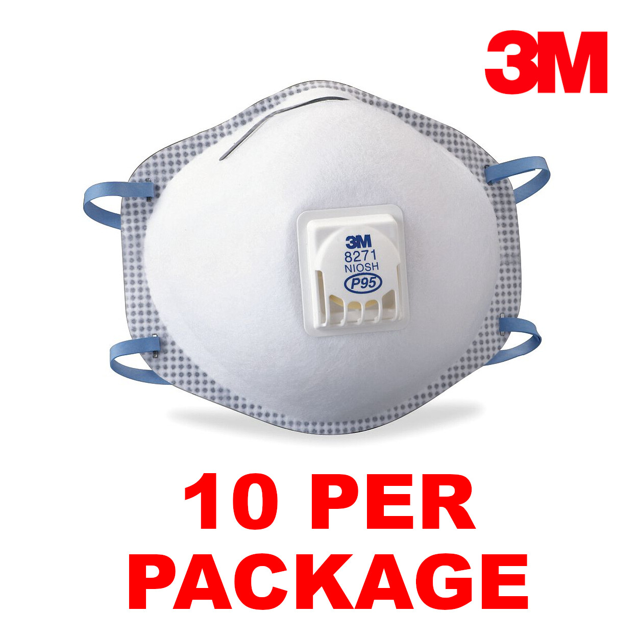 3M 8271 P95 Particulate Respirator (10 Per Package) | eBay