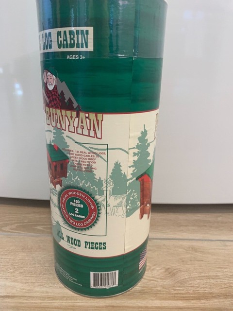 Roy Toy 100 Pc. Log Cabin Building Set 20070 for sale online | eBay