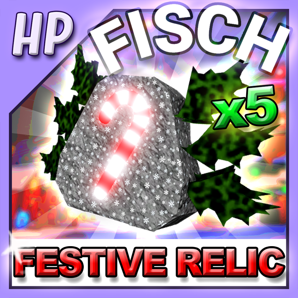 FISCH - FESTIVE ENCHANT RELIC x1 - x100 [⚡FASTEST DELIVERY⚡] fish/cs ...