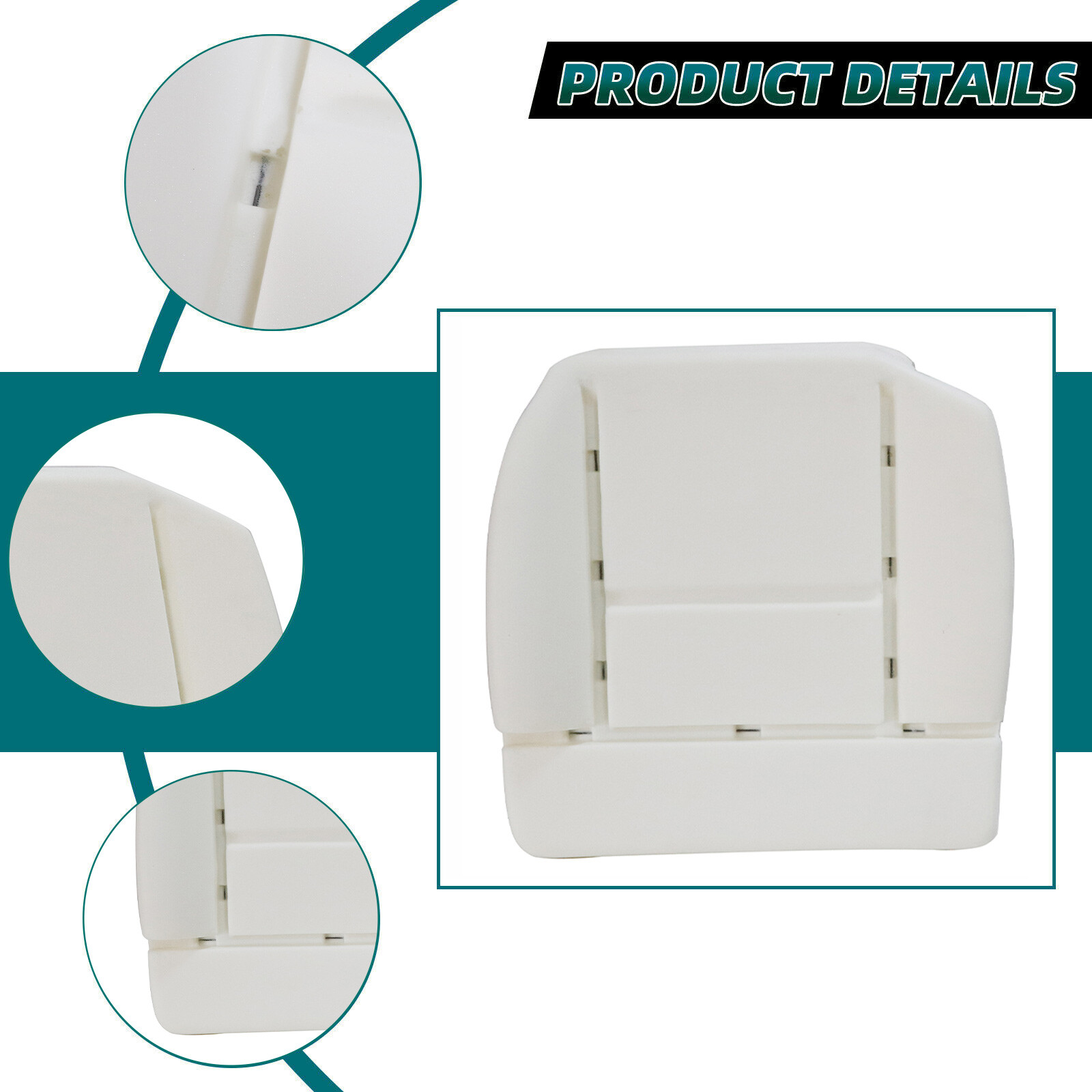 Driver Bottom Foam Cushion & Seat Cover For 2004 2005 2006-2008 Ford F ...