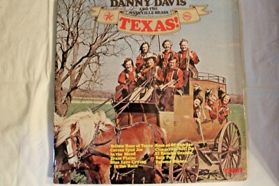 Danny Davis and The Nashville Brass Texas LP 1976 RCA SEALED APLI-1578 ...
