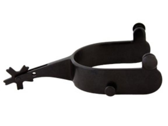 Formay 178022 BS bull 15 D offset spurs, shank 2-1/4".band 1",western ...