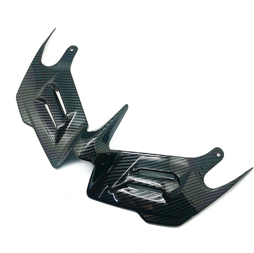 WINGLET FIN FAIRING COWL AERODYNAMICS CARBON FOR YAMAHA YZF R25 R3 2015 ...