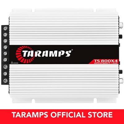 Taramps TS 800x4 Car Audio Multichannel Amplifier 800 Watts Rms 2 Ohms ...