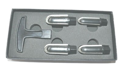 T Handle Pipe Reamer Scraper Set 4 Sizes Tobacco Herb Multi Size Bowl ...