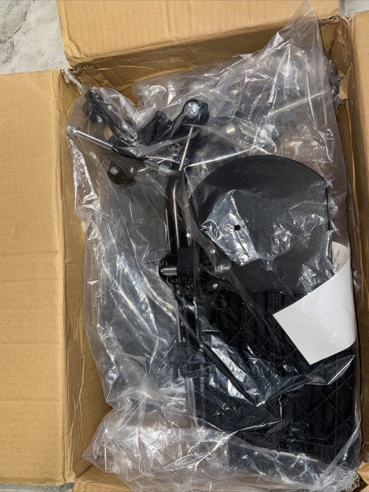 Invacare T94HCP Elevating Leg Rest w/Composite Footplates and Padded ...