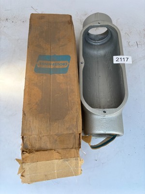 Crouse-Hinds C88 Form 8 Condulet 3" Aluminum Conduit Outlet Body – NIB ...