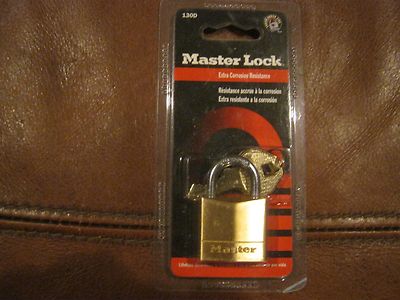 MASTER LOCK - EXTRA CORROSION RESISTANCE - 130D 1-3/16" 30MM NIB | eBay