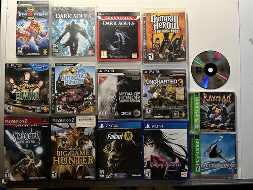 Video game Playstation Bundle lot🔥PS1 PS2 PS3 PS4 PSP | eBay