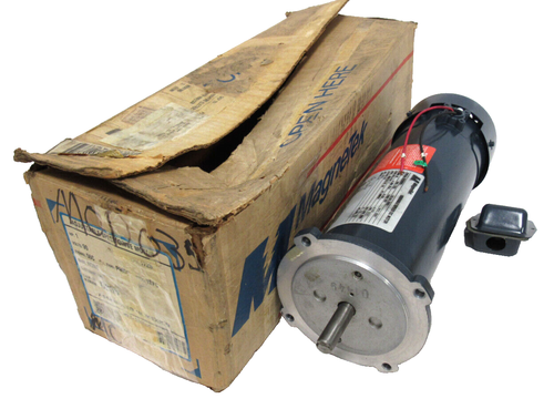 NEW MAGNETEK D035 DRIVE MOTOR 1HP 90V 1725 RPM 56C 22200800 | eBay