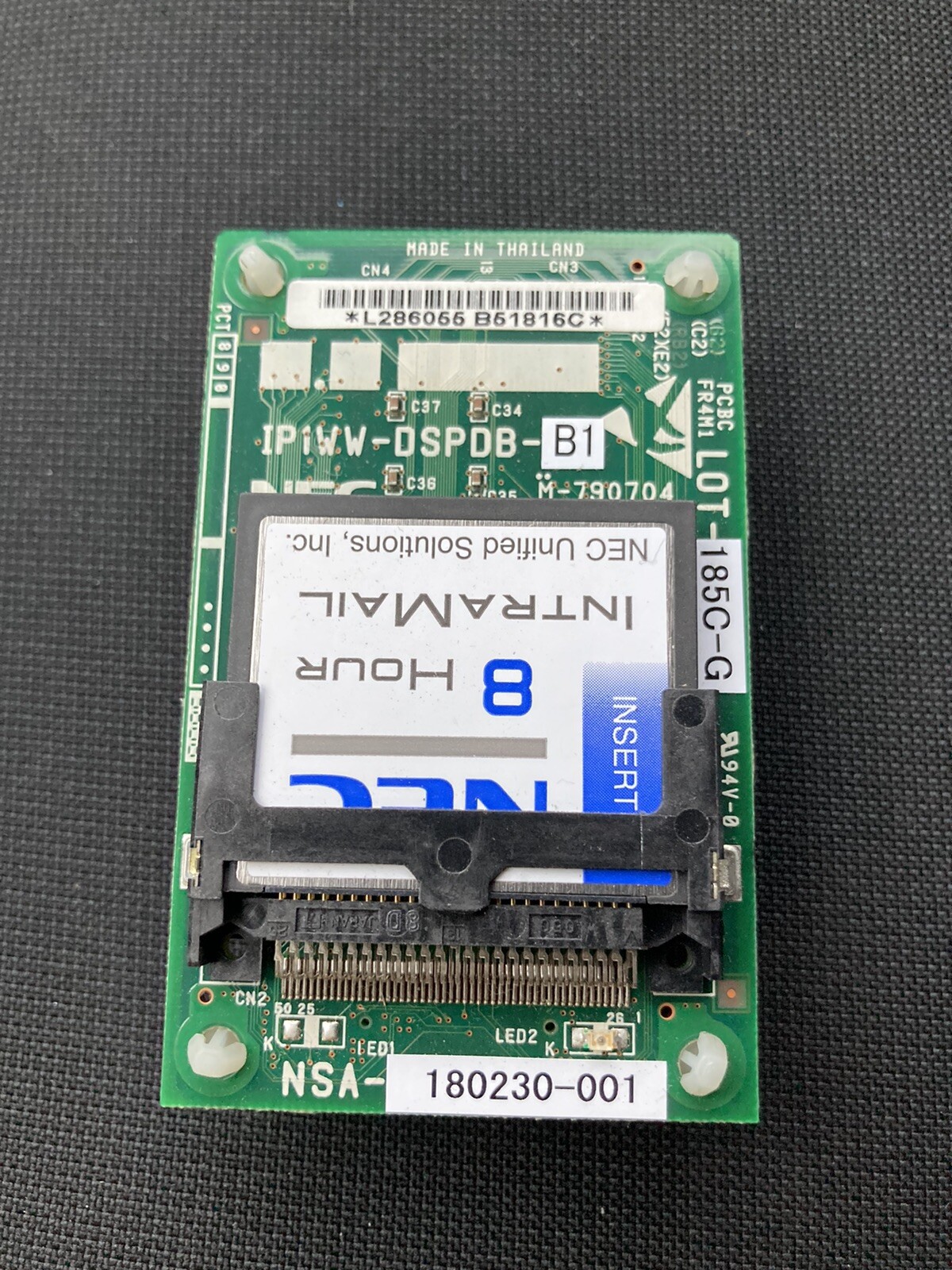 NEC DS 1000 2000 8 Hour IntraMail 80065 V1.2 IP1WW DSPDB B1 Resource ...