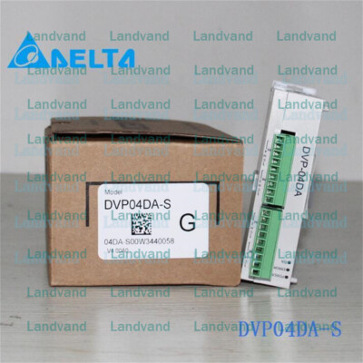 New In Box Delta PLC Extension Module DVP04DA-S DVP04DAS free shipping ...