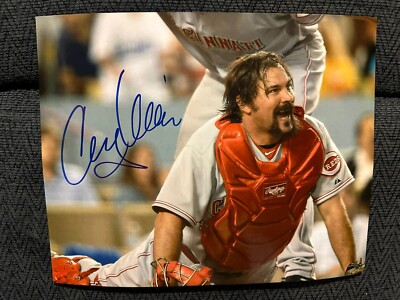 Corky Miller Signed 8 X 10 Picture Autographed Baseball Cincinnati Reds ...