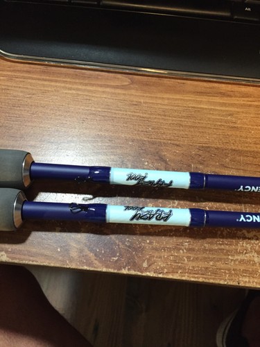 LOT OF 2 PROFISHIENCY KRAZY KOOL 6' 6" MEDIUM HEAVY FAST ACTION CASTING ...