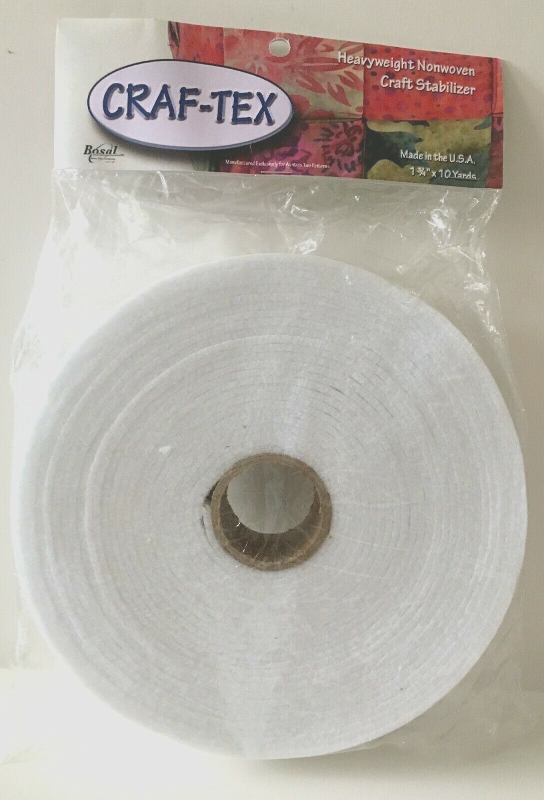 Bosal Craf-tex Heavyweight Nonwoven Craft Stabilizer - 1.75" x 10 yards ...