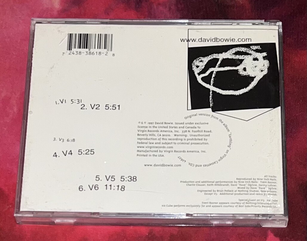 David Bowie, I'm Afraid Of Americans NIN/Photek remix CD Maxi Single CD ...