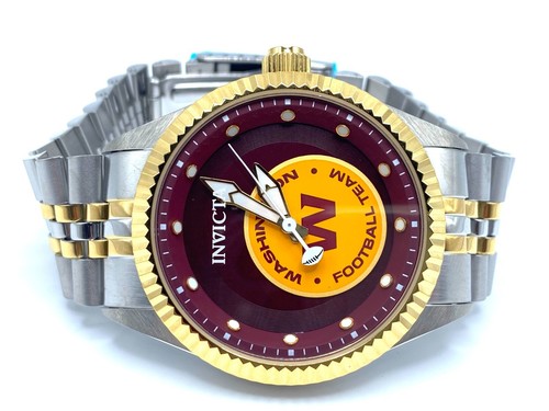 INVICTA WATCH NFL Washington Commanders 42484 43mm PC21 Quartz NO BOX ...