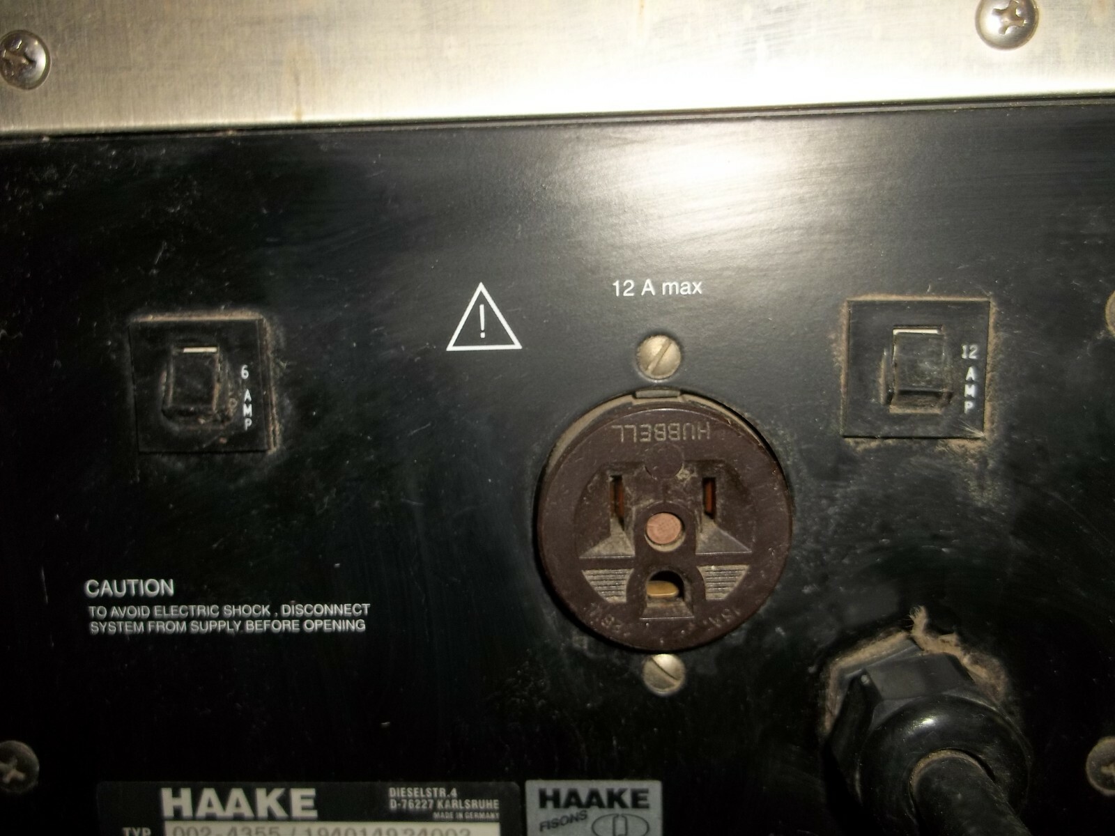 HAAKE K15 002-4355 CIRCULATING WATER 115V 60HZ W/ HAAKE DC1 0084176 (35 ...