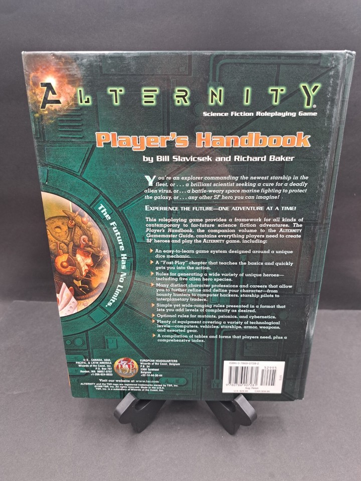 Alternity Player's Handbook (Alternity Sci-Fi Roleplaying, Core Book ...