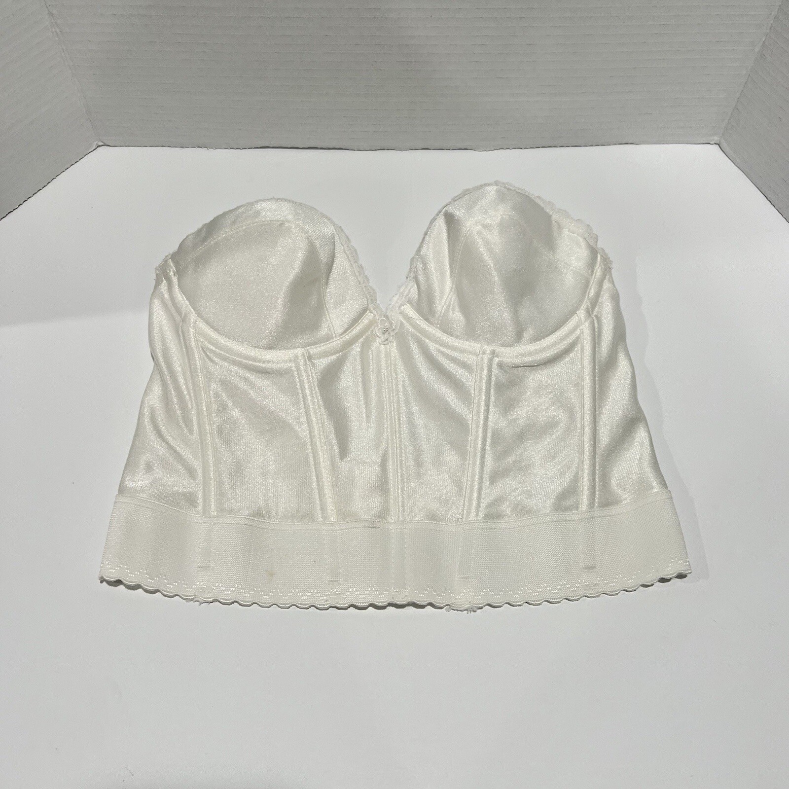 Vintage Adonna Low Plunge Backless Strapless Corset B… - Gem