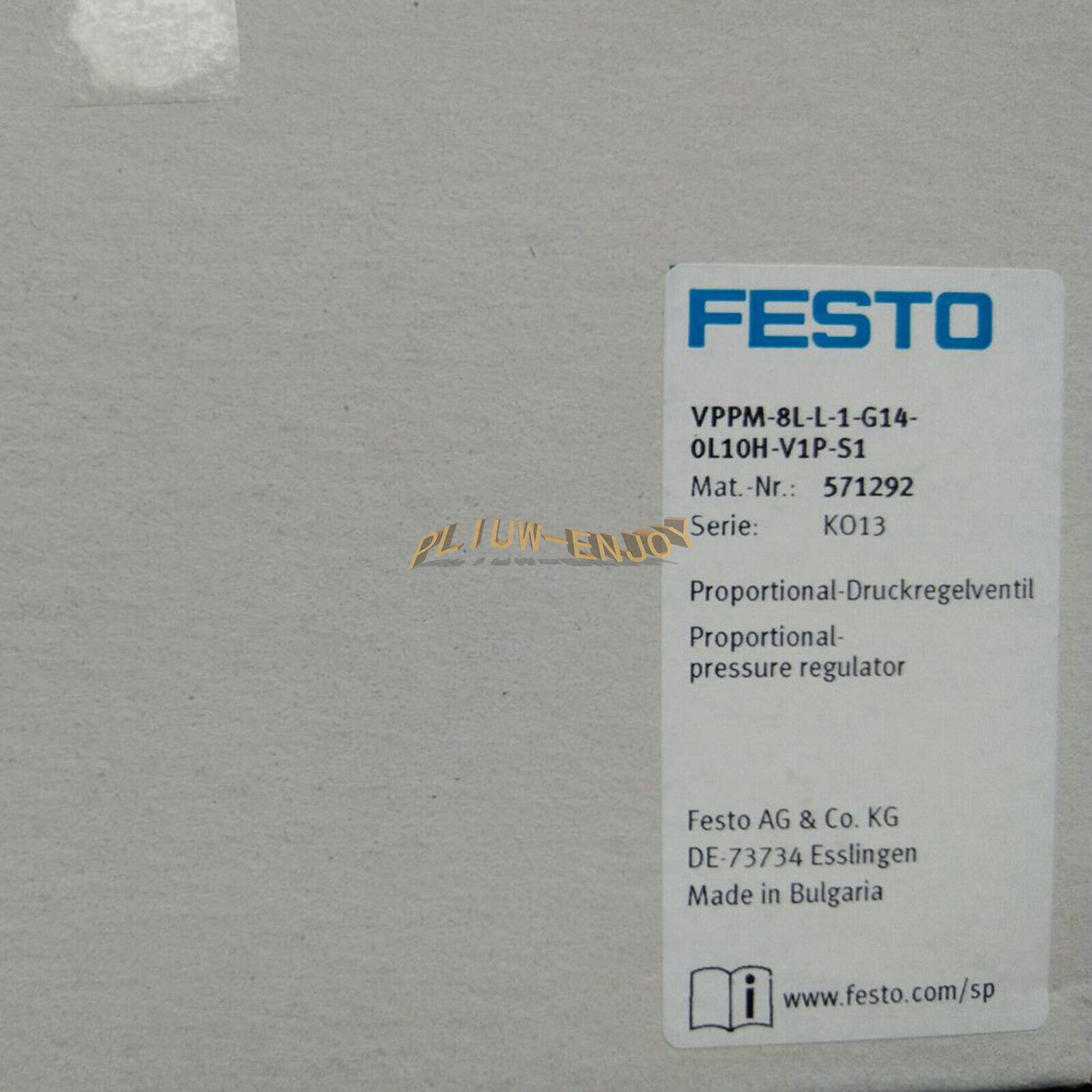 1PCS NEW IN BOX FESTO VPPM-8L-L-1-G14-0L10H-V1P-S1 571292 Proportional ...