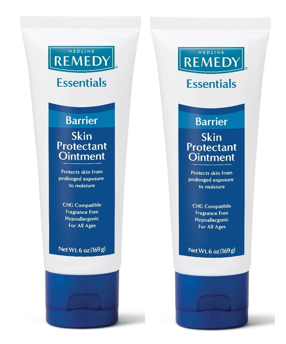 2 Medline MSC092B06 Remedy Barrier Skin Protection Ointment 6 oz, Exp ...