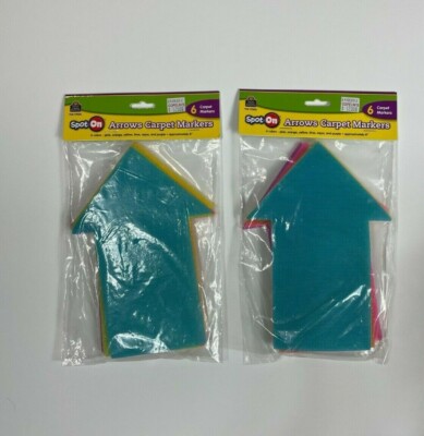 Spot On Classroom Arrows Carpet Markers 12 | eBay