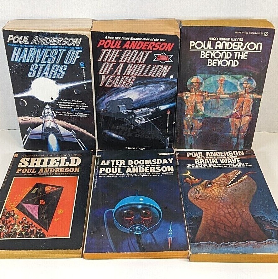 POUL ANDERSON Sci-Fi Fantasy Novels ~ Build Your Own Lot ~ You Choose ...