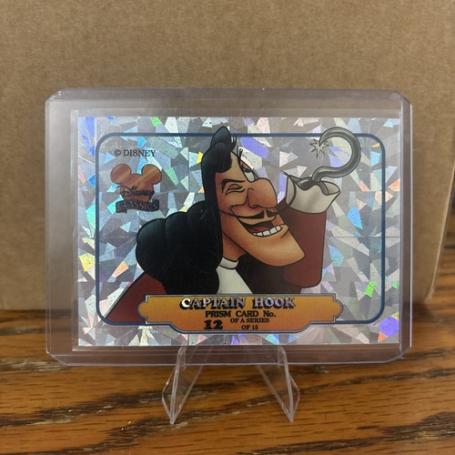 Disney Classics #12 Captain Hook Prism Card 1992 Australia Dynamic ...
