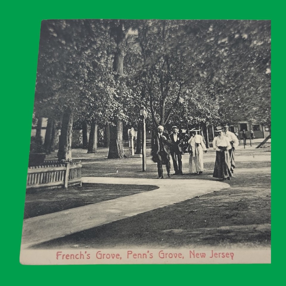 French's Grove Penns Grove NJ Postcard Antique 1907 Undivided Back ...