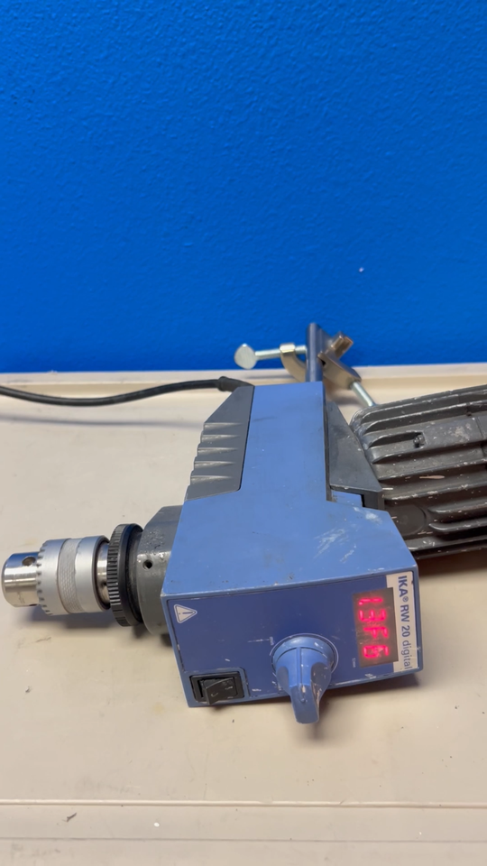 IKA RW 20 Digital Overhead Stirrer Mechanical Mixer | eBay