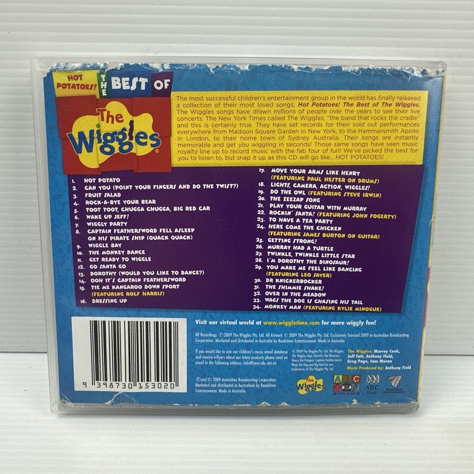 Hot Potatoes! The Best Of The Wiggles CD 2009 Oz Seller | eBay Australia