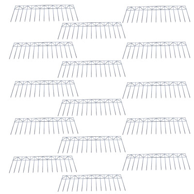 Yard Patio Animal Barrier Underground No Dig Metal Fence 5.5mm ...
