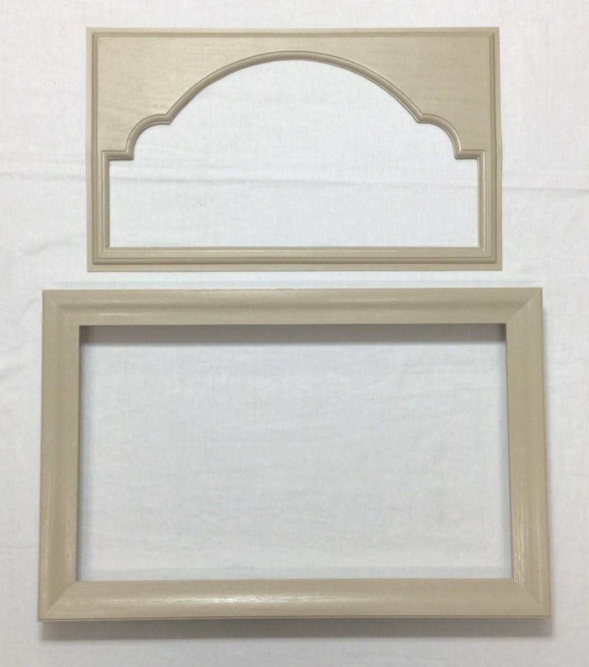 Wicker Tan Amarr Garage Door Window Kit Short Panel Frame Insert Glass ...