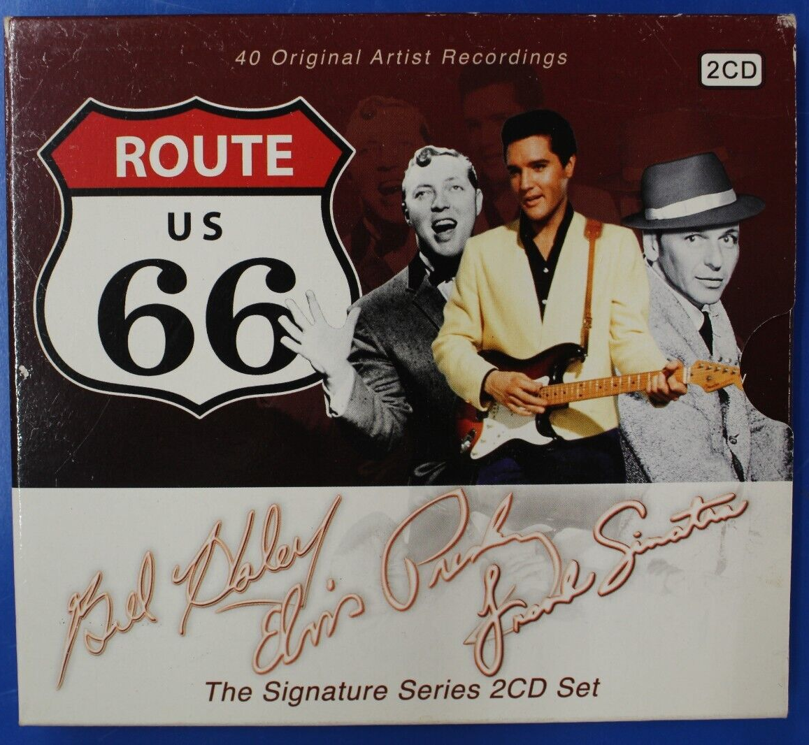 Route 66 Signature Series 2CD set-40 Original Artists Recordings w/Slip ...
