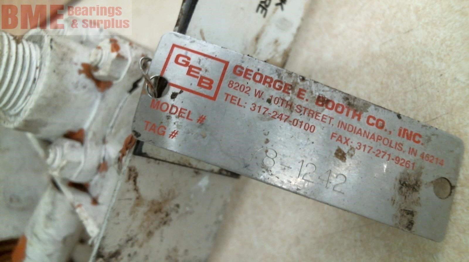 Worcester Model 10 Series 39 Pneumatic Actuator With Indicator Switch ...