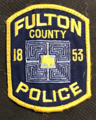 Fulton County Georgia Police 1853 Patch Law Enforcement Memorabilia | eBay