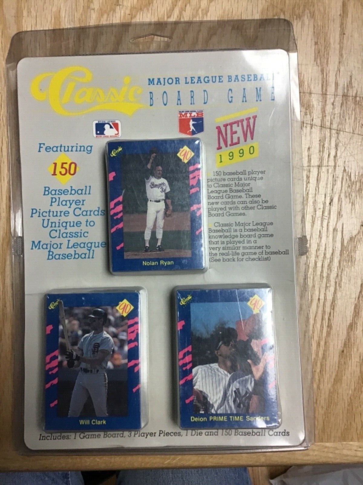 1990 Classic Baseball Board Game Sealed 150 Cards | eBay