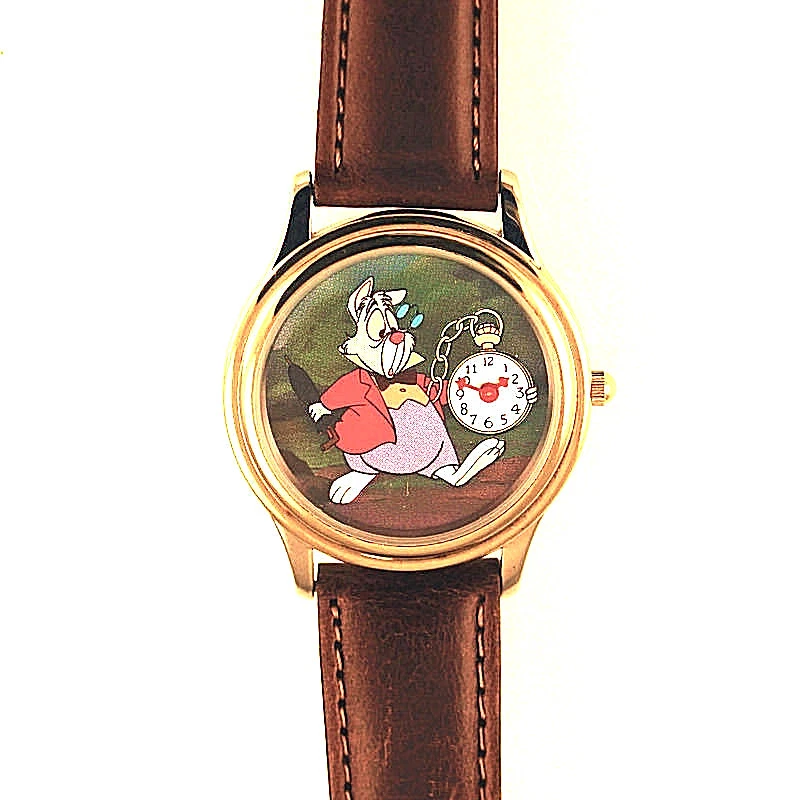 Alice In Wonderland White Rabbit Pocket Watch