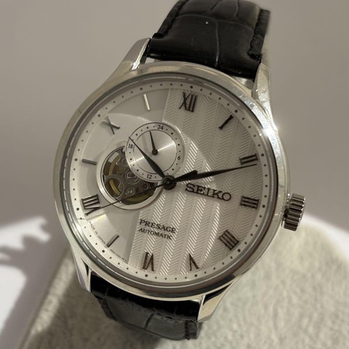 SEIKO Presage 4R39-00W0 White Dial Japanese Garden Automatic JP EXC Men ...