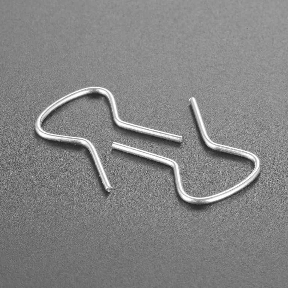 10pcs Door Window Crank Retainer Roll Up Winder Handle Retaining Silver ...