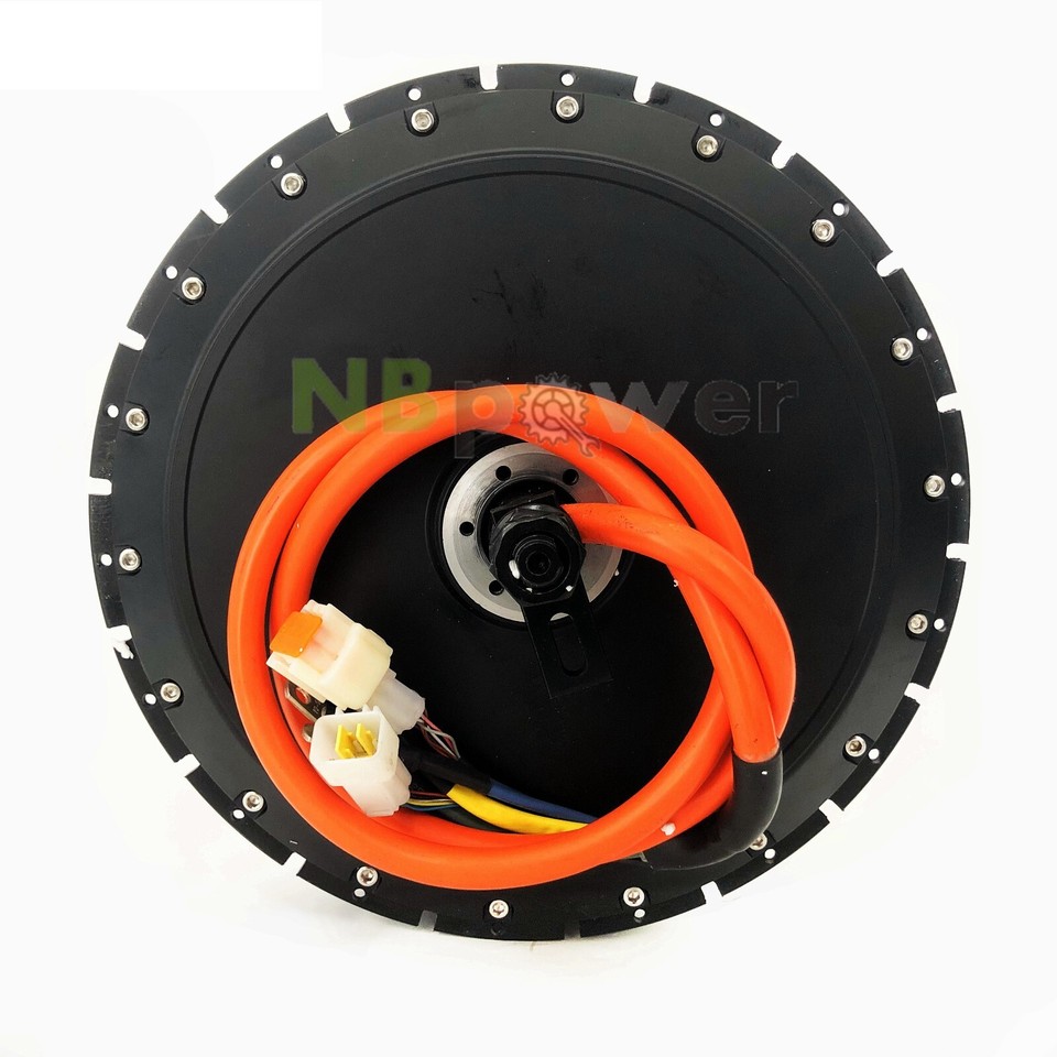 US stock:150mm dropout QS273 40H V3 8000W bare hub motor for motorcycle ...